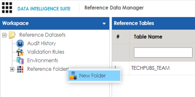 Creating Reference Folders