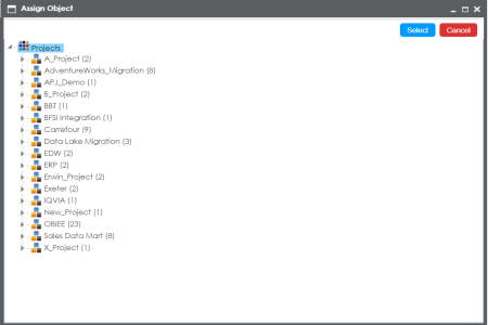 Assigning Workflows to Projects