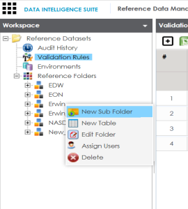 Managing Reference Folders
