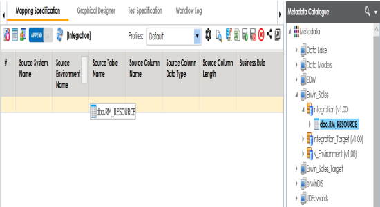 Mapping Source And Target