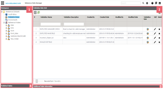 Using Reference Data Manager