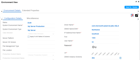 Executing Workflows for Environments
