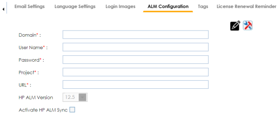 Configuring HP ALM