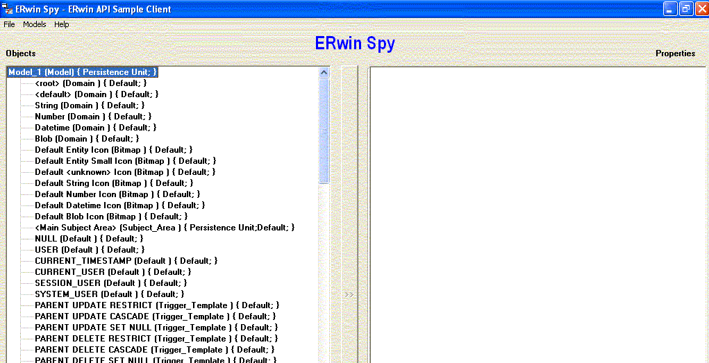How the ERwin Spy Application Works