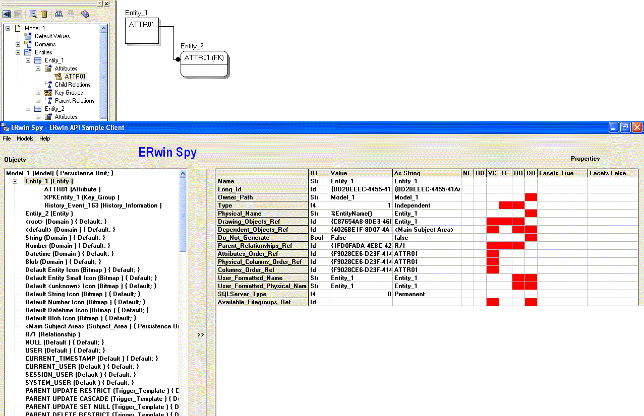 How the ERwin Spy Application Works