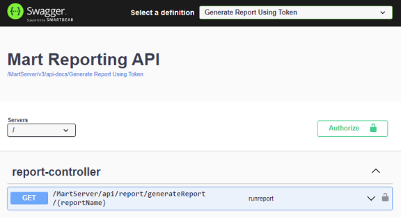 Generate Reports using a Reporting Tool