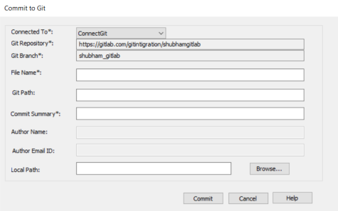 Scenario 1: Committing New or Full FE Scripts